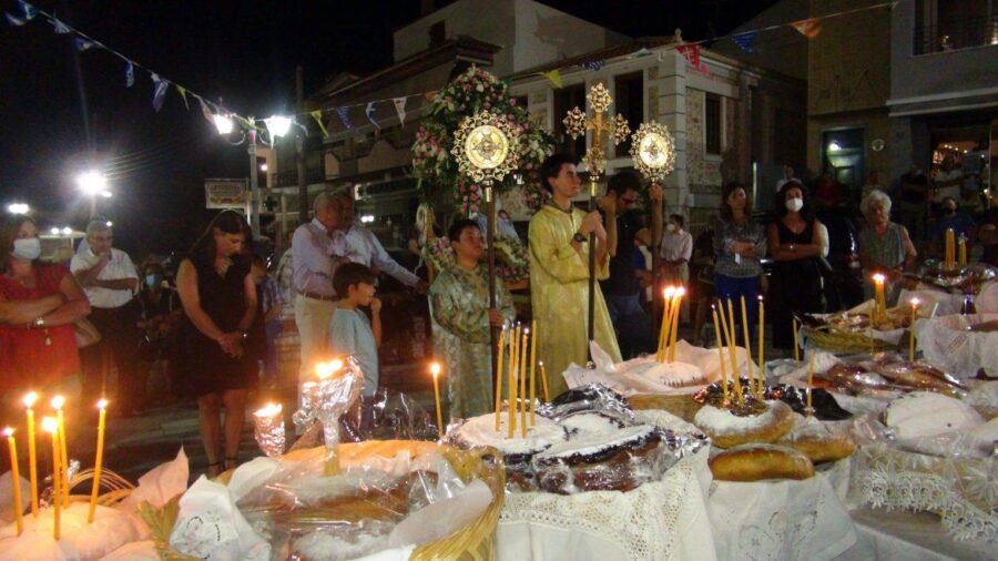 ΛΙΤΑΝΕΙΑ & ΑΡΤΟΚΛΑΣΙΑ ΣΤΟΝ Ι.Ν.ΚΟΙΜΗΣΕΩΣ ΘΕΟΤΟΚΟΥ ΚΑΛΑΜΟΥ ΑΤΤΙΚΗΣ-ΦΩΤΟ ...